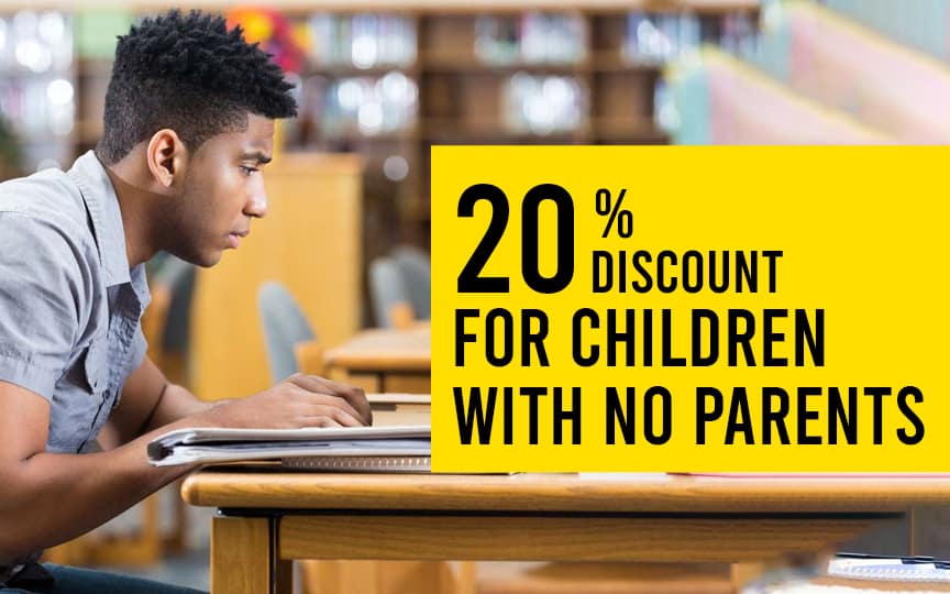 20% discount for children with no parents - Mangalayatan University ...